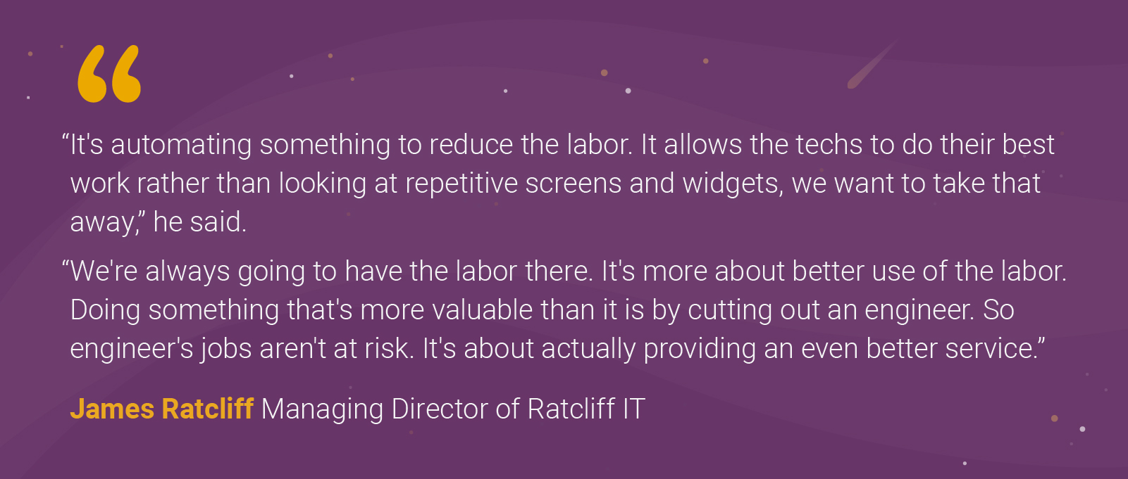 Ratcliff IT provides better service with automated backup monitoring ...