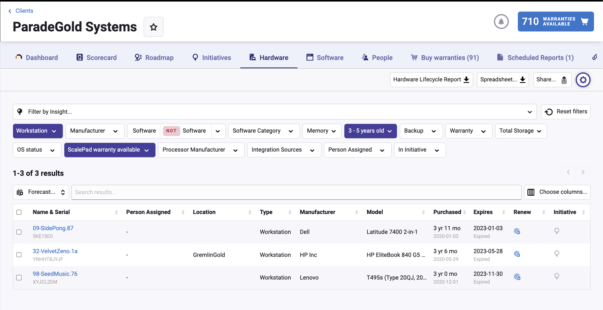 Personalize Client Engagements with Customizable Hardware Reports ...