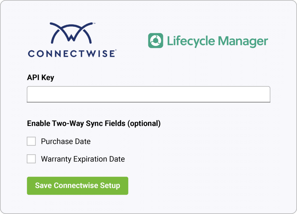 Lifecycle Manager + ConnectWise | ScalePad