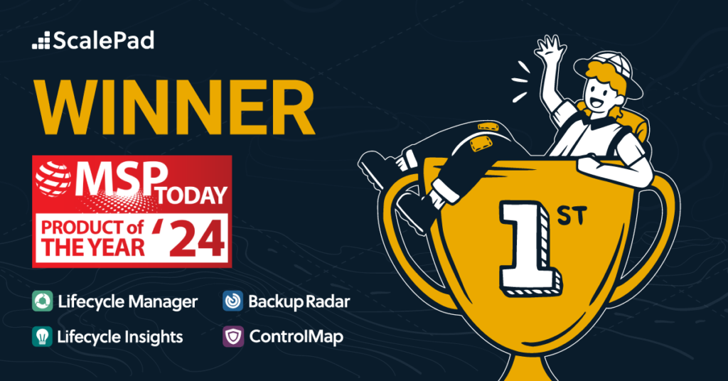 Four ScalePad Solutions Named Products of the Year for MSPs | ScalePad