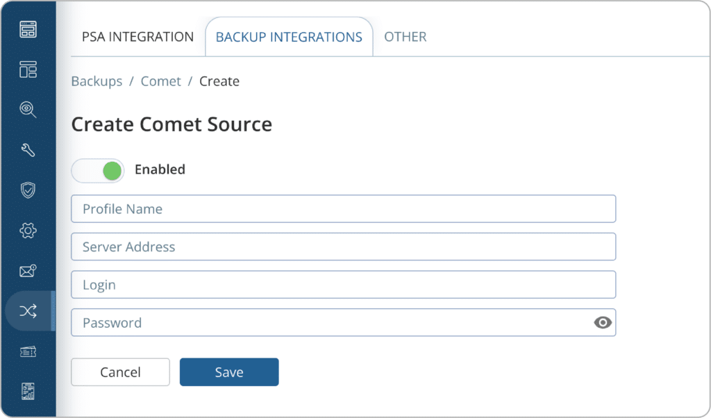 Backup Radar + Comet | ScalePad