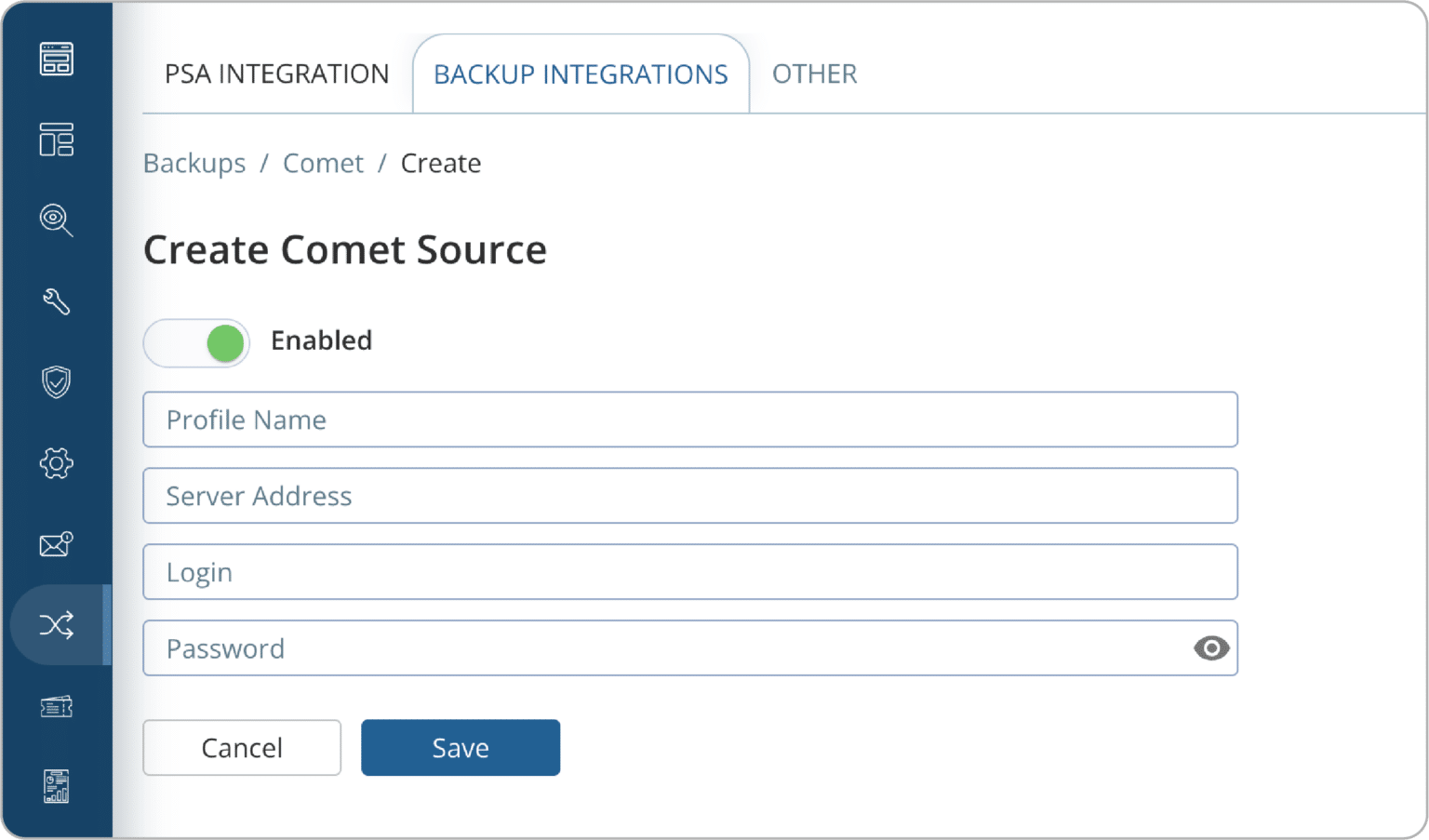 Backup Radar + Comet | ScalePad