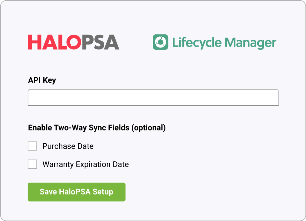 Lifecycle Manager + HaloPSA | ScalePad