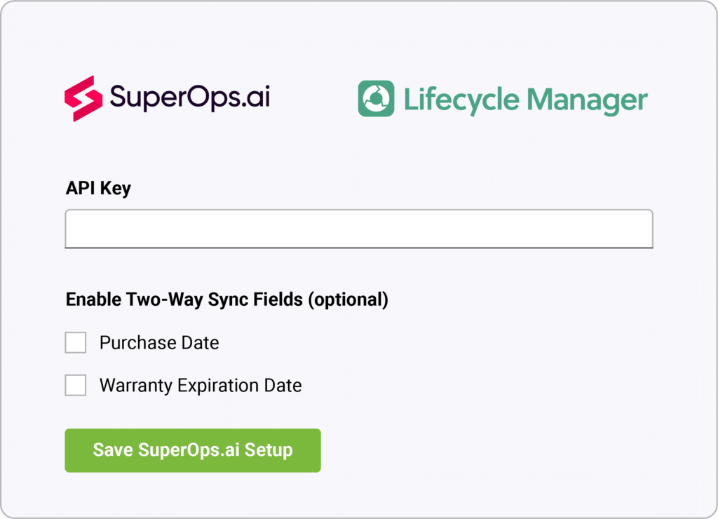 Lifecycle Manager + SuperOps.ai | ScalePad
