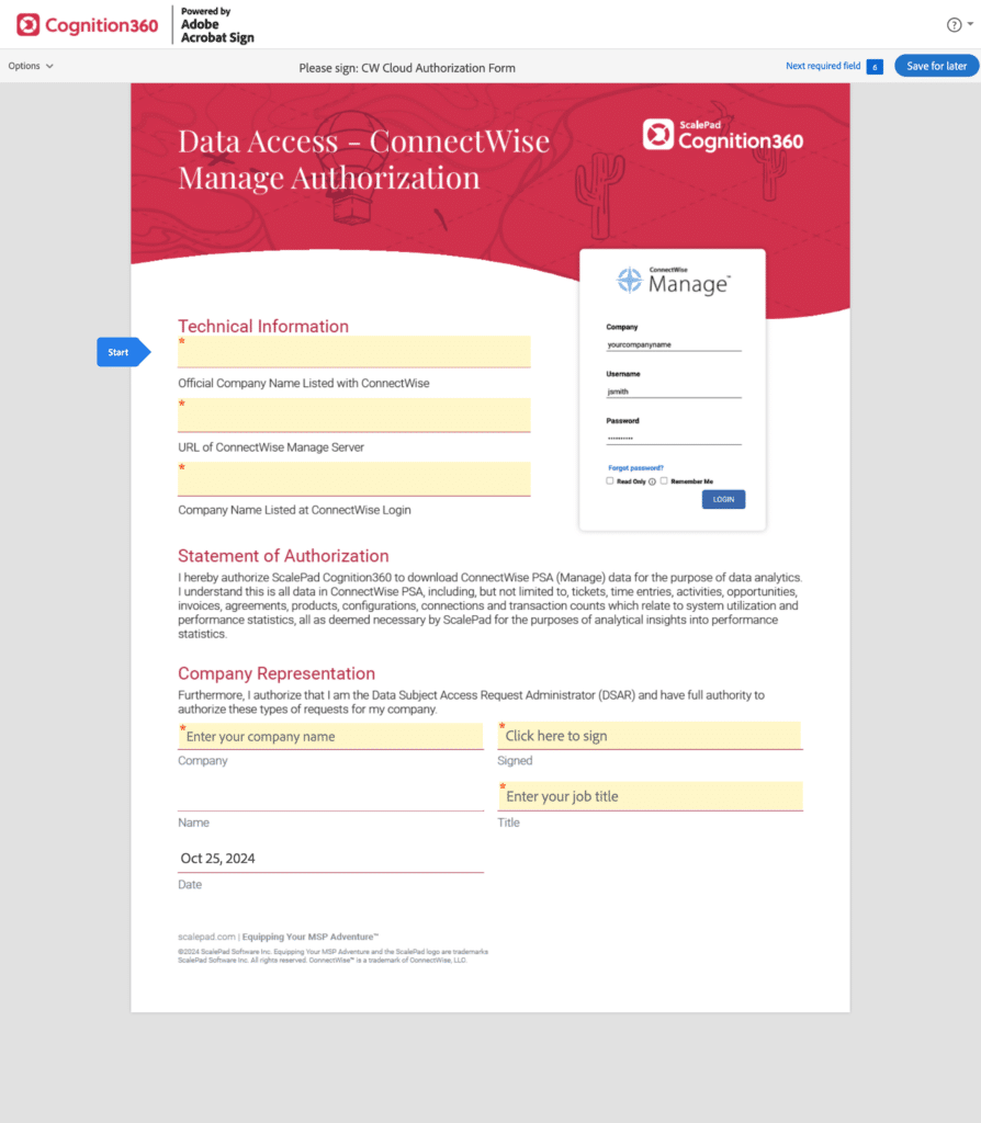 Cognition360 + Connectwise PSA | ScalePad